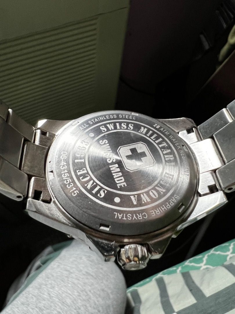 Swiss Military Hanowa - Neptune Diver Watch, Men's Fashion, Watches & Accessories, Watches on ...