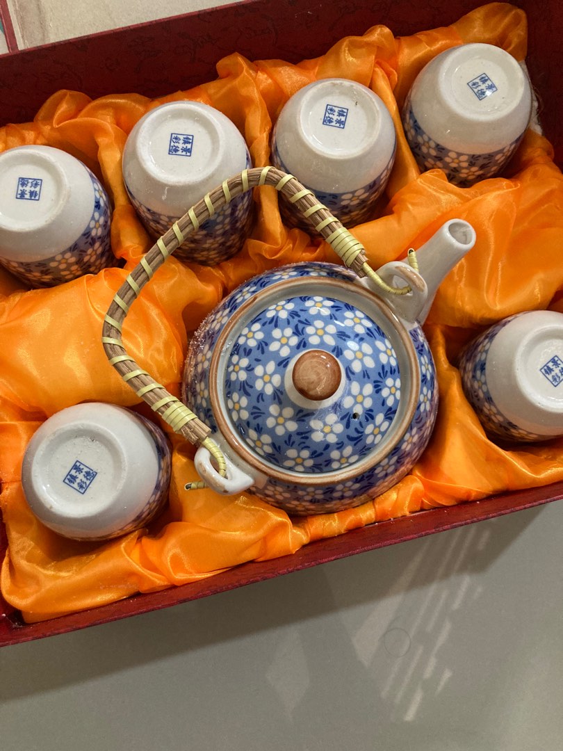 Tea set Jepang, Kitchen & Appliances di Carousell