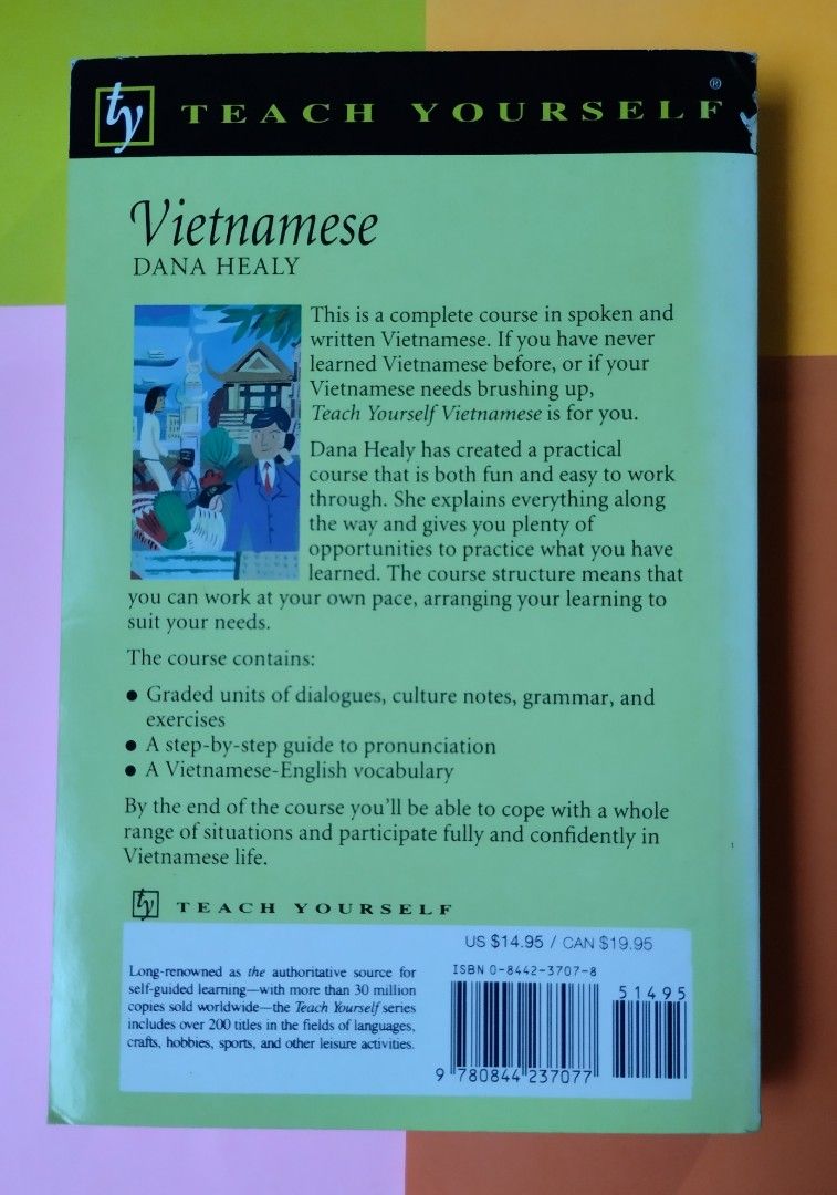Teach Yourself Vietnamese by Dany Healy , 268 pages , non-fiction ...