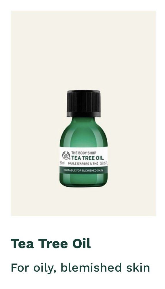 The Body Shop Tea Tree Oil, Beauty & Personal Care, Face, Face Care on ...