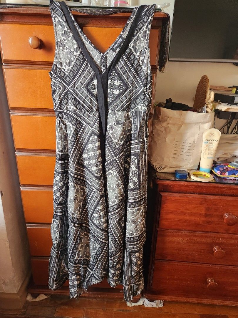 The Collection DEBENHAMS maxi dress, Women's Fashion, Dresses & Sets ...