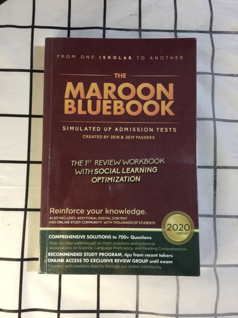 The Maroon Bluebook CET Reviewer, Hobbies & Toys, Books & Magazines ...