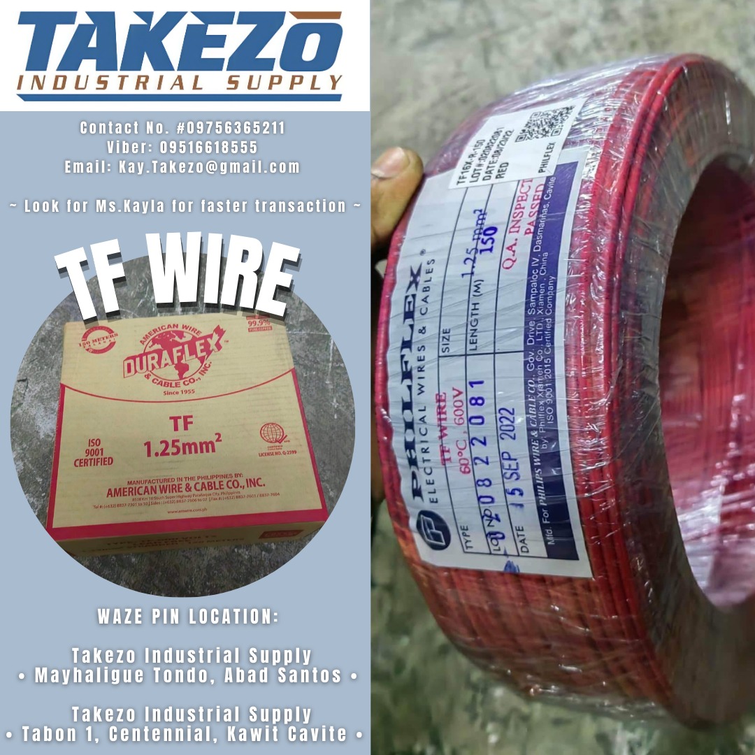 THERMOPLASTIC FIXTURE WIRE, Commercial & Industrial, Construction Tools ...