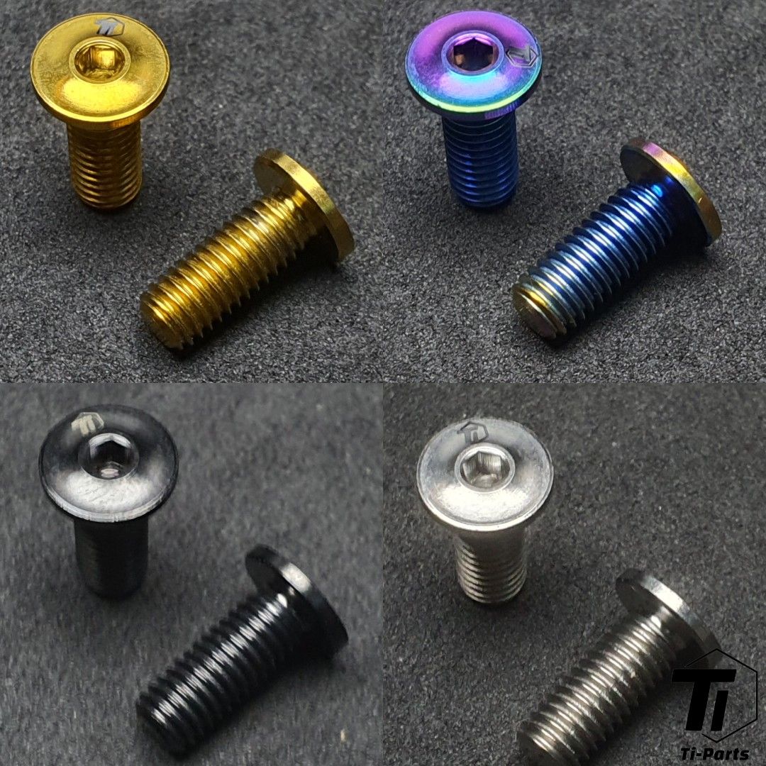 Titanium Flat Head Screw for Roadbike MTB Bottle Cage Mount | Super Low ...