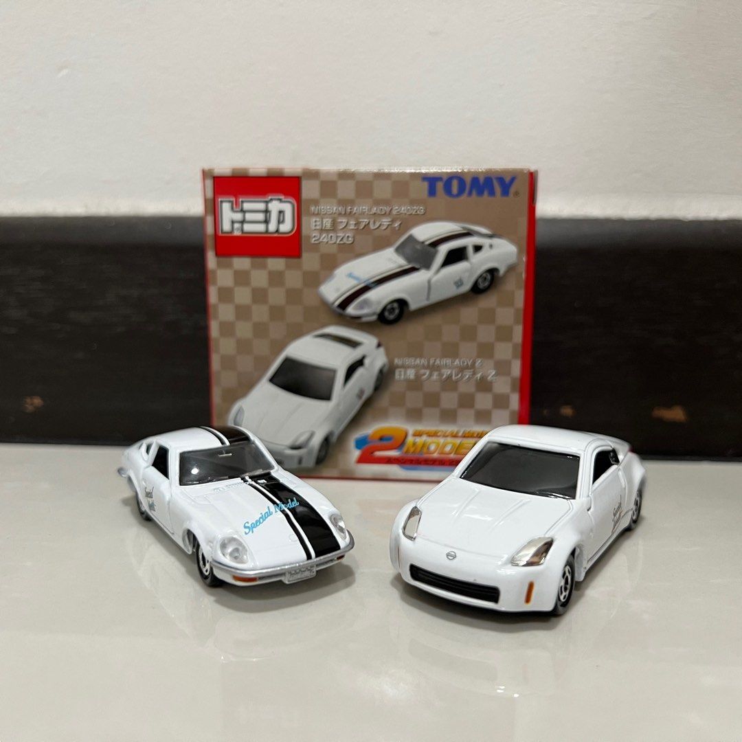 Tomica Nissan 2 Models Set - Nissan Fairlady 240ZG & Nissan Fairlady Z, Hobbies & Toys, Toys ...