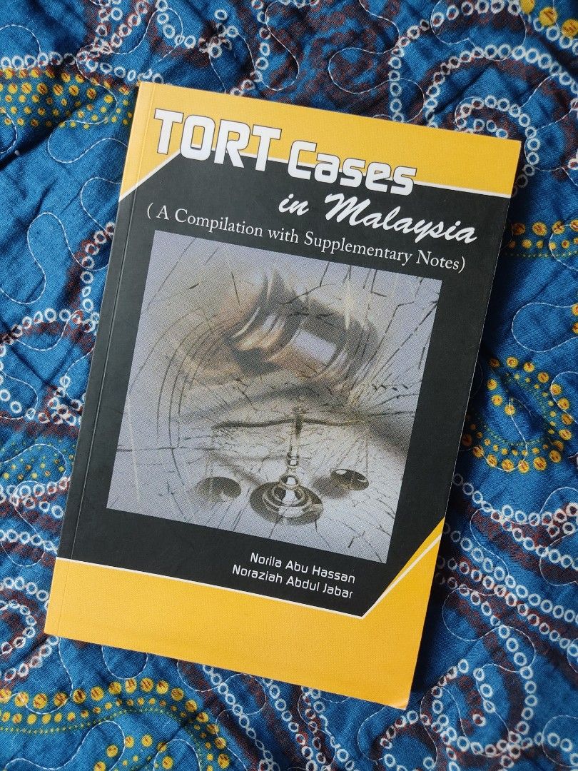 Tort Cases in Malaysia, Hobbies & Toys, Books & Magazines, Textbooks on ...