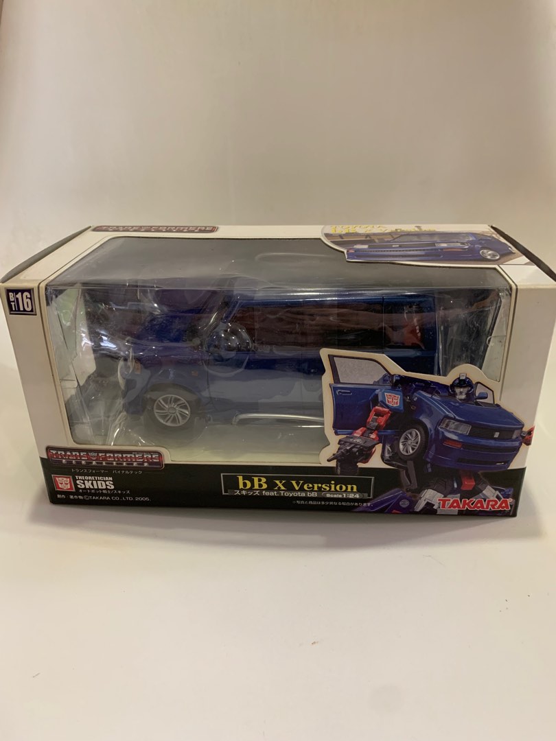 Transformers Binaltech BT-16 Skids (1:24 Scale Die Cast Transforming ...