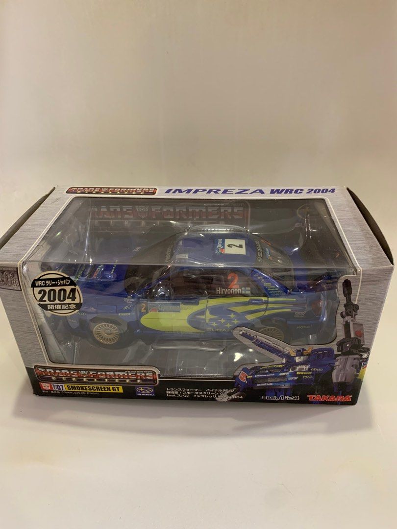 Transformers Binaltech BT-01 Smokescreen Subaru Impreza WRC 2024 WRX ...