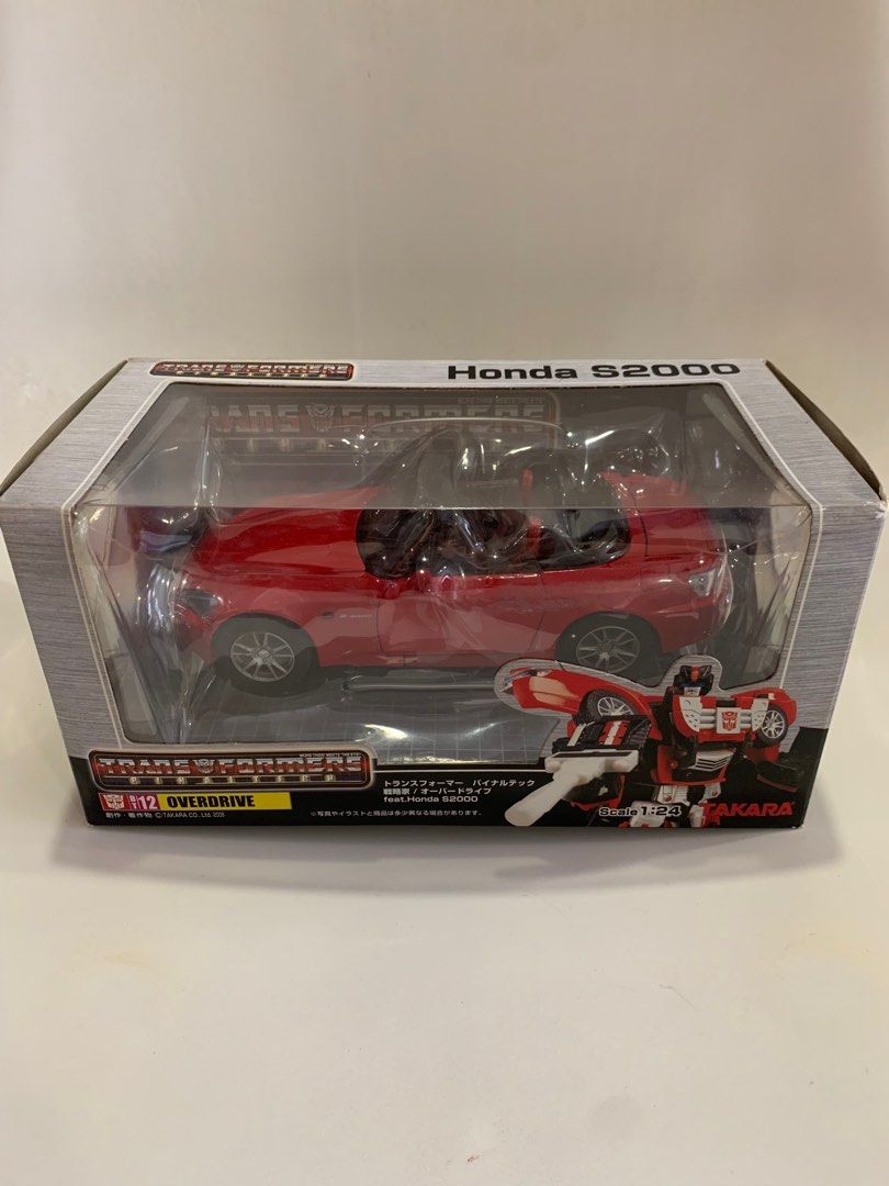 Transformers Binaltech Overdrive Honda S2000, Hobbies & Toys, Toys ...