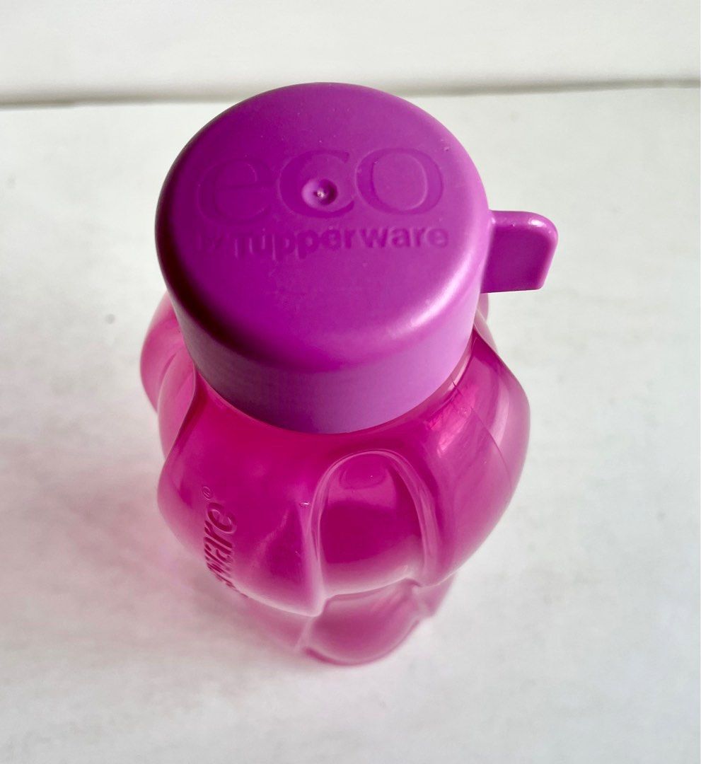 Tupperware Eco Water Bottle 750 ml Purple Color, Furniture & Home ...