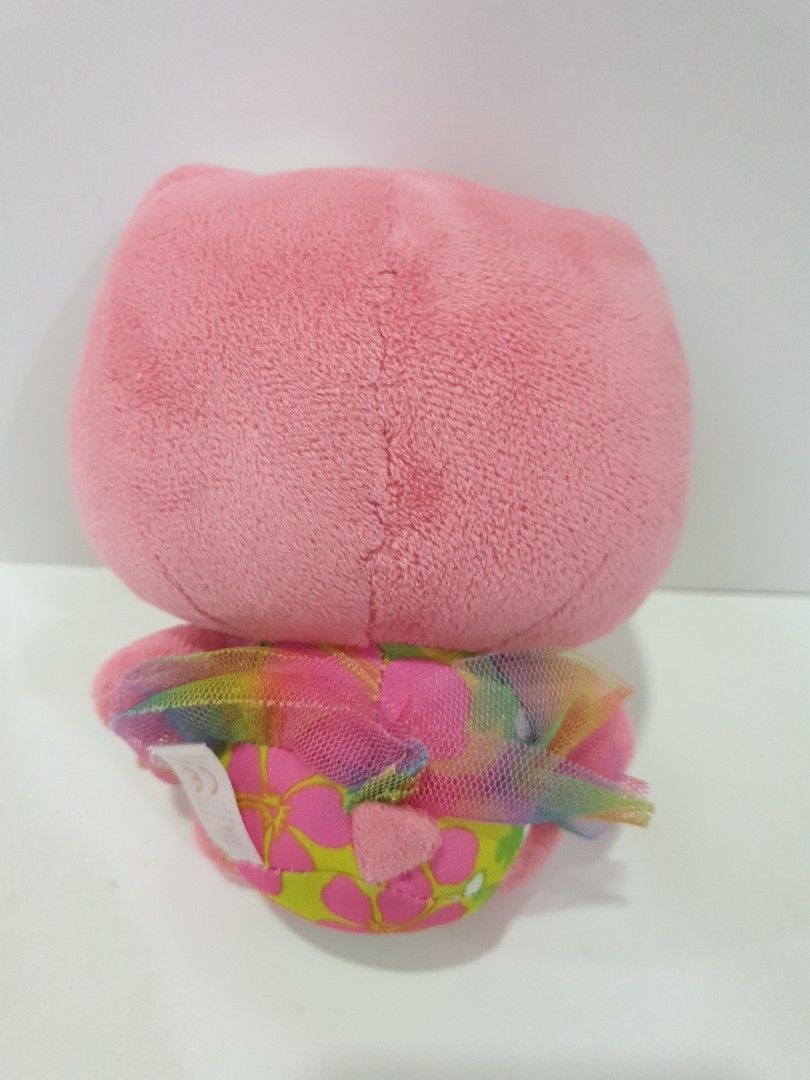 TY Hello Kitty Sanrio Pink Hawaiian Bathing Suit Tutu Flower Plush toy ...