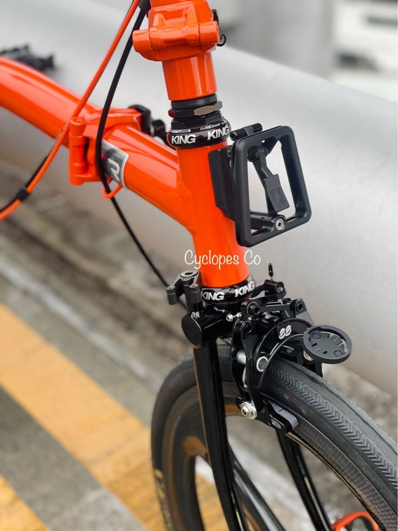 UnionJack Light Mount for Brompton, Sports Equipment, Bicycles & Parts, Parts & Accessories on ...