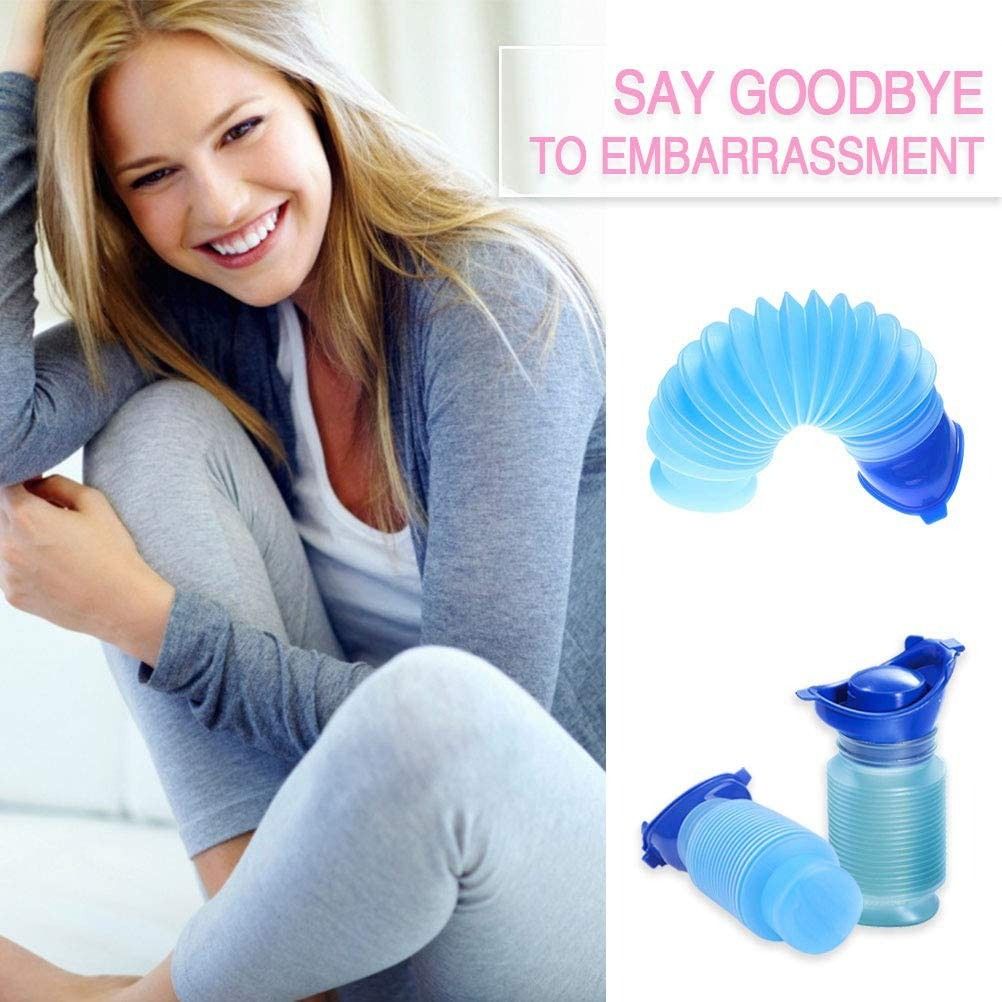 Unisex Emergency Urinal Portable Pee Bottle 750ml Outdoor Potty Pee ...