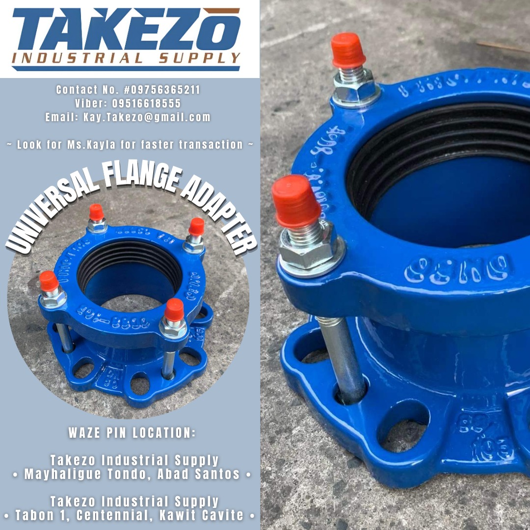 UNIVERSAL FLANGE ADAPTER, Commercial & Industrial, Construction ...