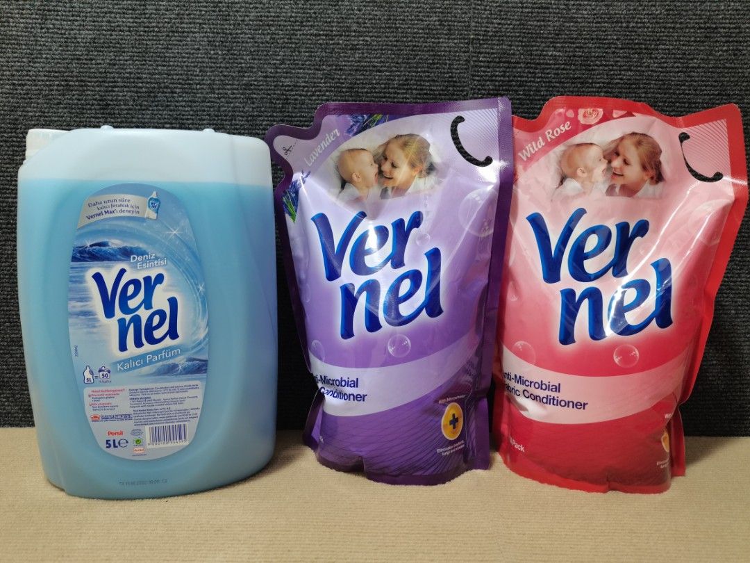 Vernel fabric softener 5L, Furniture & Home Living, Cleaning & Homecare ...