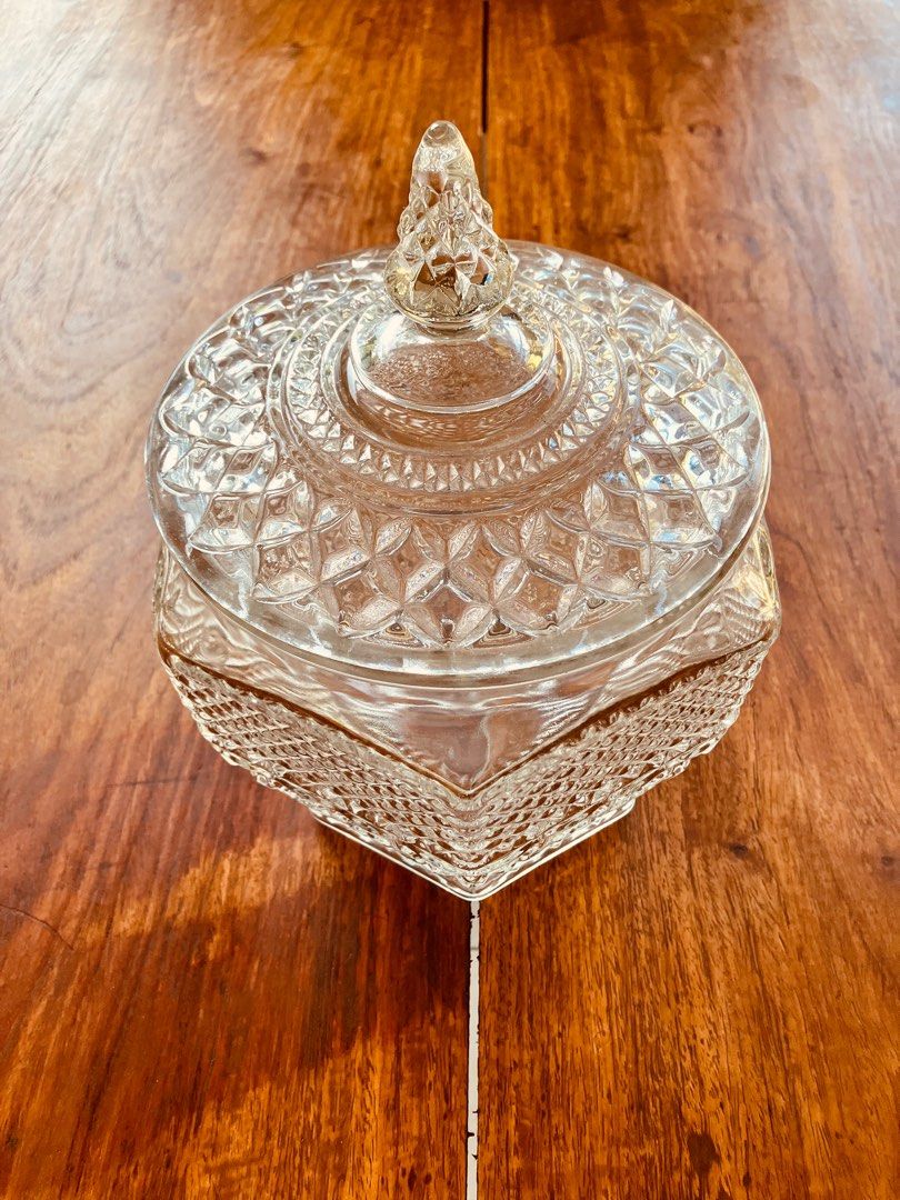 Vintage Glass Jar 10 X 5 Inches On Carousell