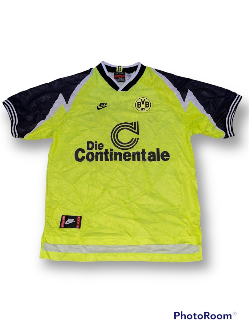 VINTAGE NIKE PREMIER DIE CONTINENTALE BURROSIA DORTMUND 1995/1996 ...