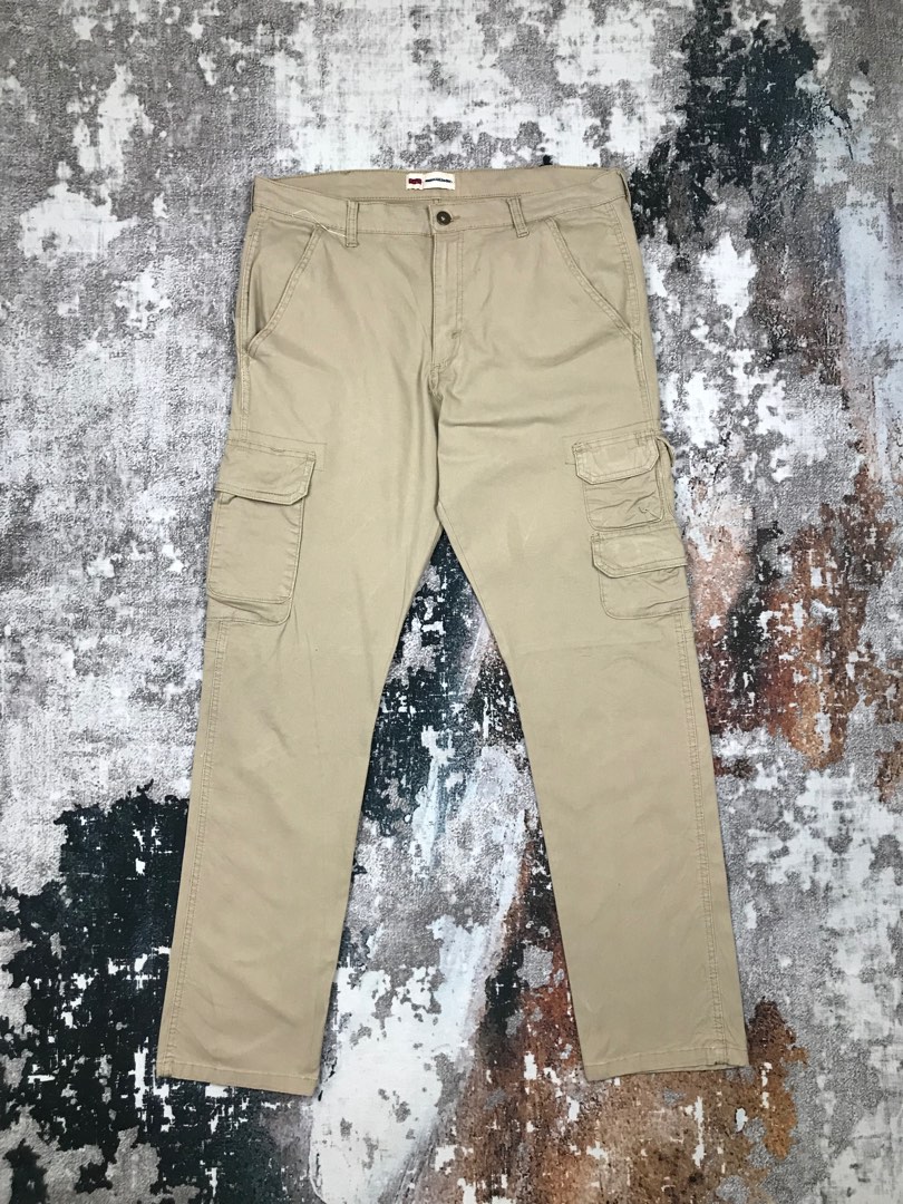 Vintage Wrangler Stretchable Slim Straight Cargo Pants, Men's Fashion, Bottoms, Trousers on ...