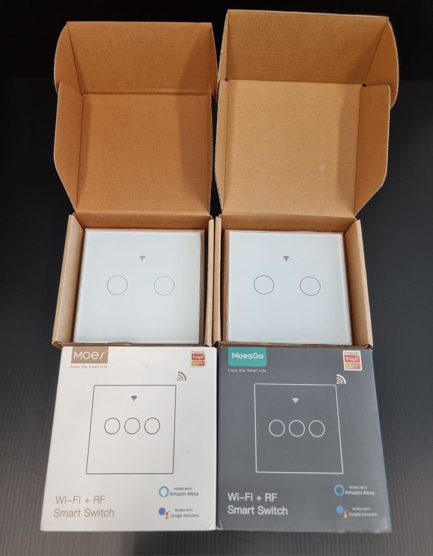 Wi-Fi + RF Smart Switches, TV & Home Appliances, Electrical, Adaptors & Sockets on Carousell