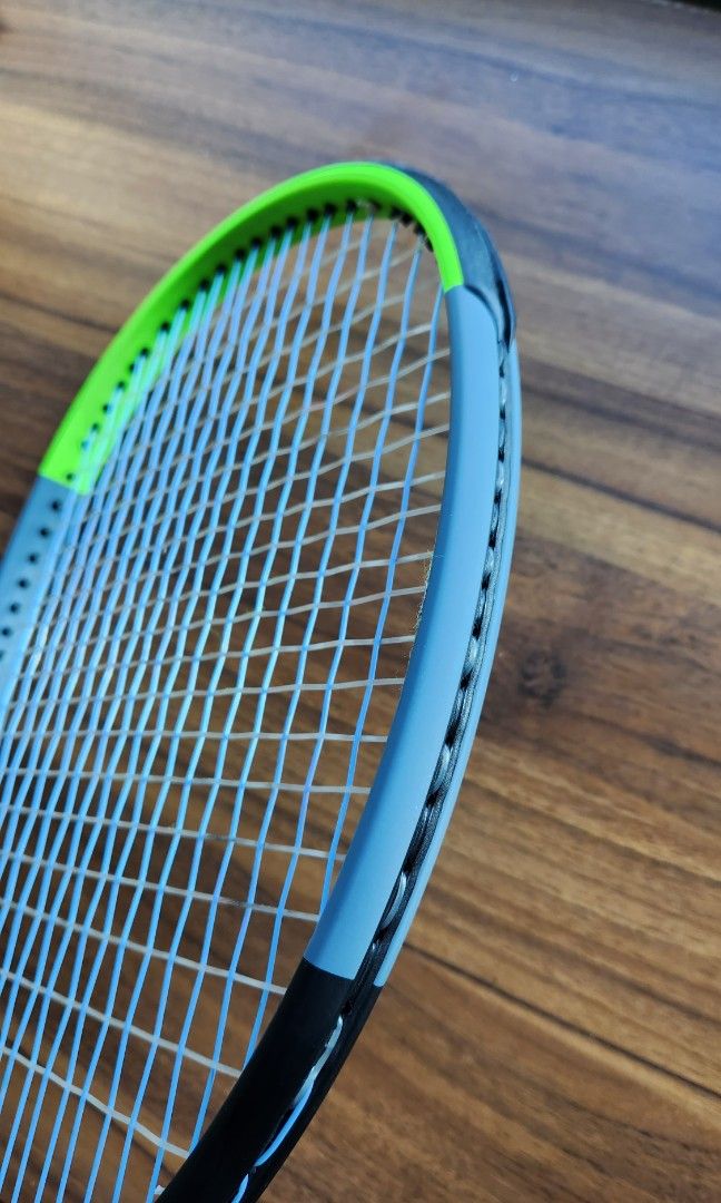 Wilson Blade 98 18x20 v7 grip size 2, Sports Equipment, Other Sports ...