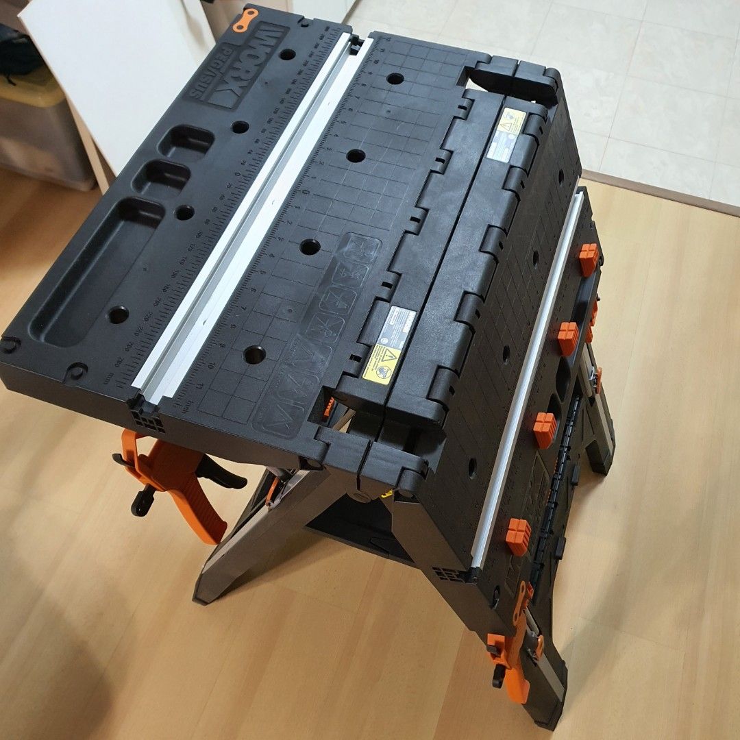 Worx Pegasus workbench sawhorse - Unused, Furniture & Home Living ...