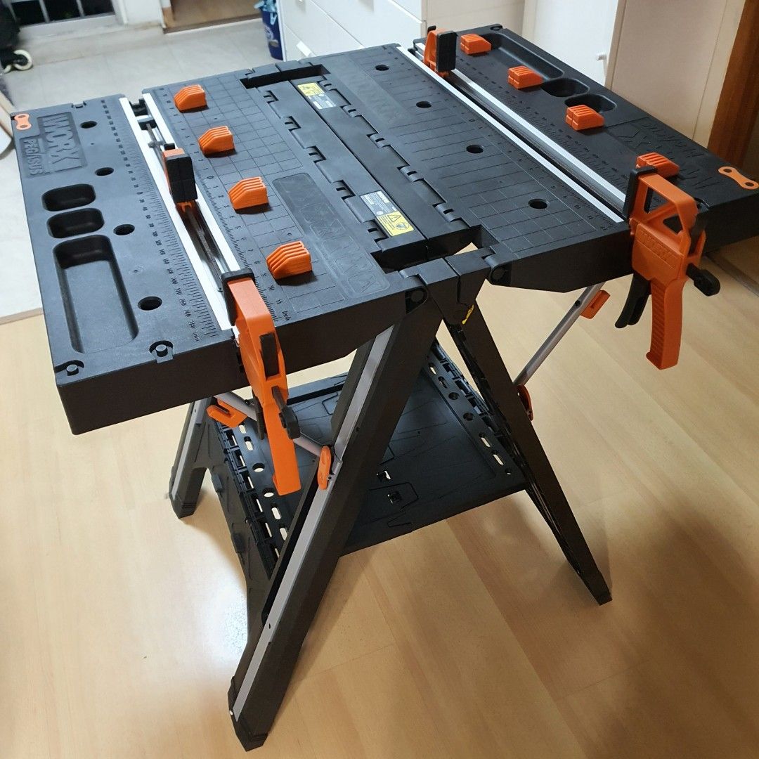 Worx Pegasus workbench sawhorse - Unused, Furniture & Home Living ...