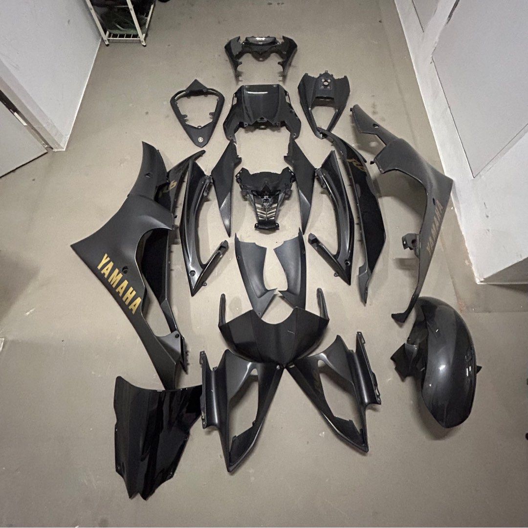 YAMAHA R6 2008 coverset, Motorcycles, Motorcycle Accessories on Carousell