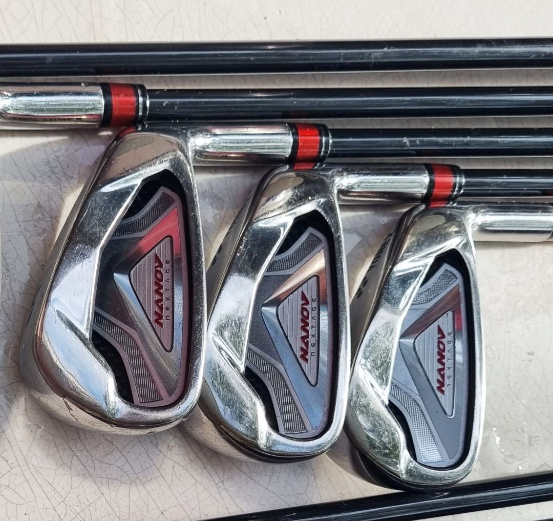 YONEX CYBERSTAR NANOV NEXTAGE GOLF IRONS, Sports Equipment, Sports ...
