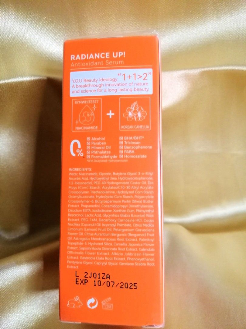 Y.o.u. Radiance Up! Series - Antioxidant Serum, Beauty & Personal Care ...