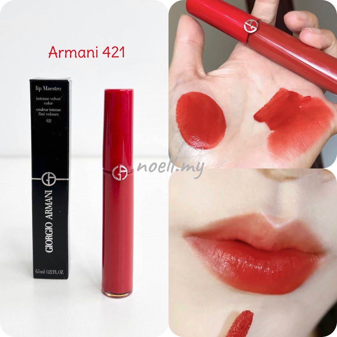 [NEW] 100% ORIGINAL READY STOCK ARMANI LIP MAESTRO (2022 FALL/WINTER ...