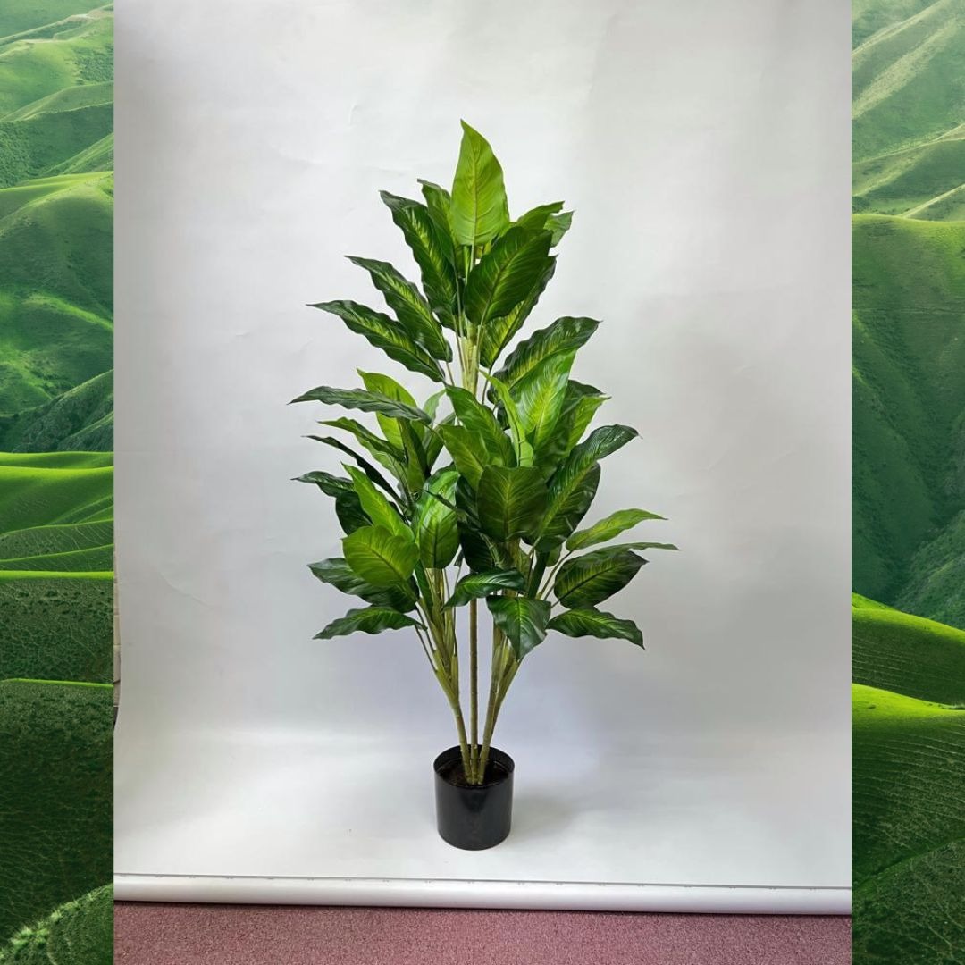 130cm Faux Dieffenbachia Plant Super Life Like Realistic Fake Tree Artificial Plant Bplant629 ...