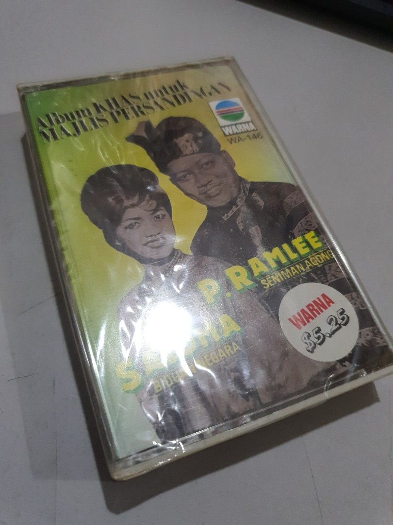 (1828) Kaset Melayu P.RAMLEE SALOMA Album Khas, Hobbies & Toys, Music & Media, CDs & DVDs on ...