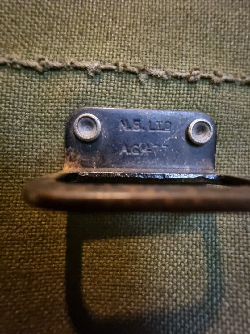 1945 British Army WW2 Bag Rare bsa askar, Hobbies & Toys, Collectibles ...