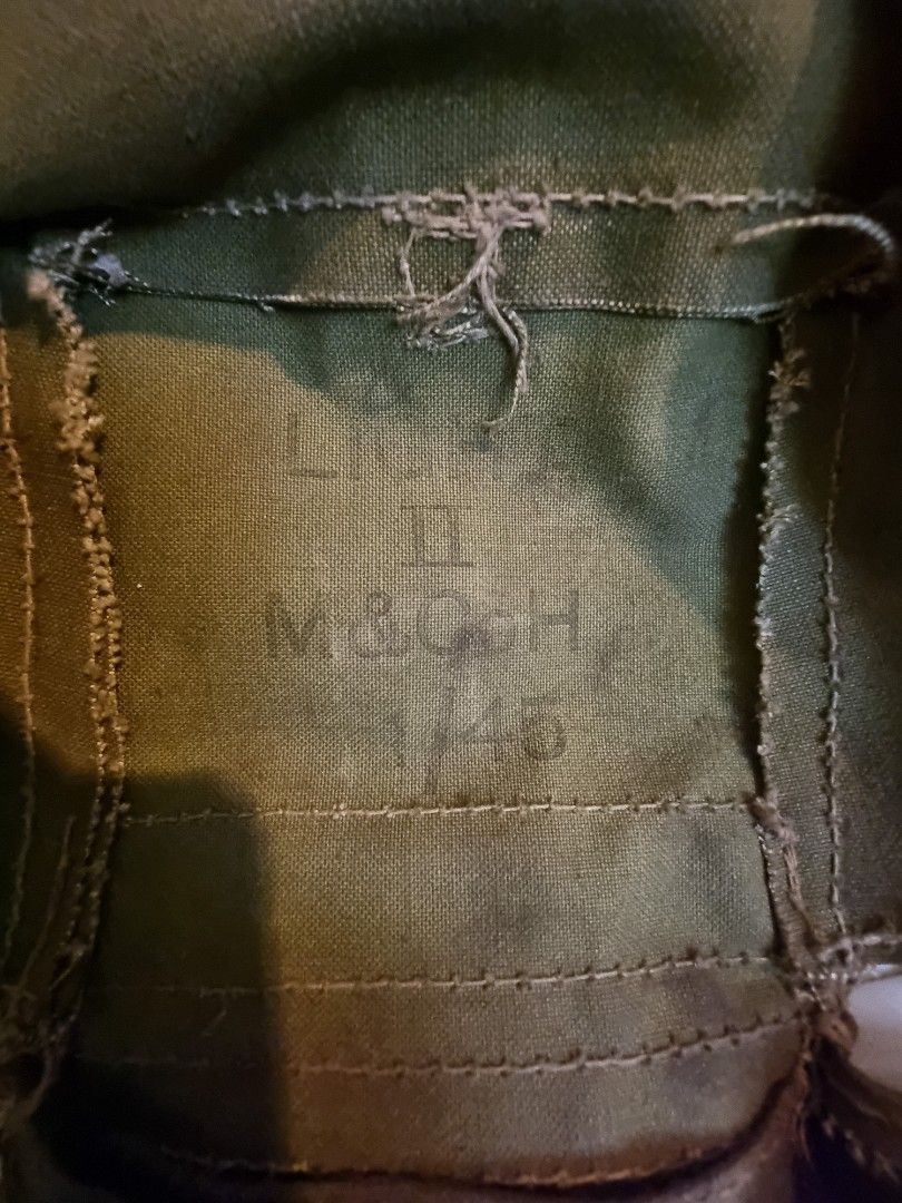 1945 British Army WW2 Bag Rare bsa askar, Hobbies & Toys, Collectibles ...