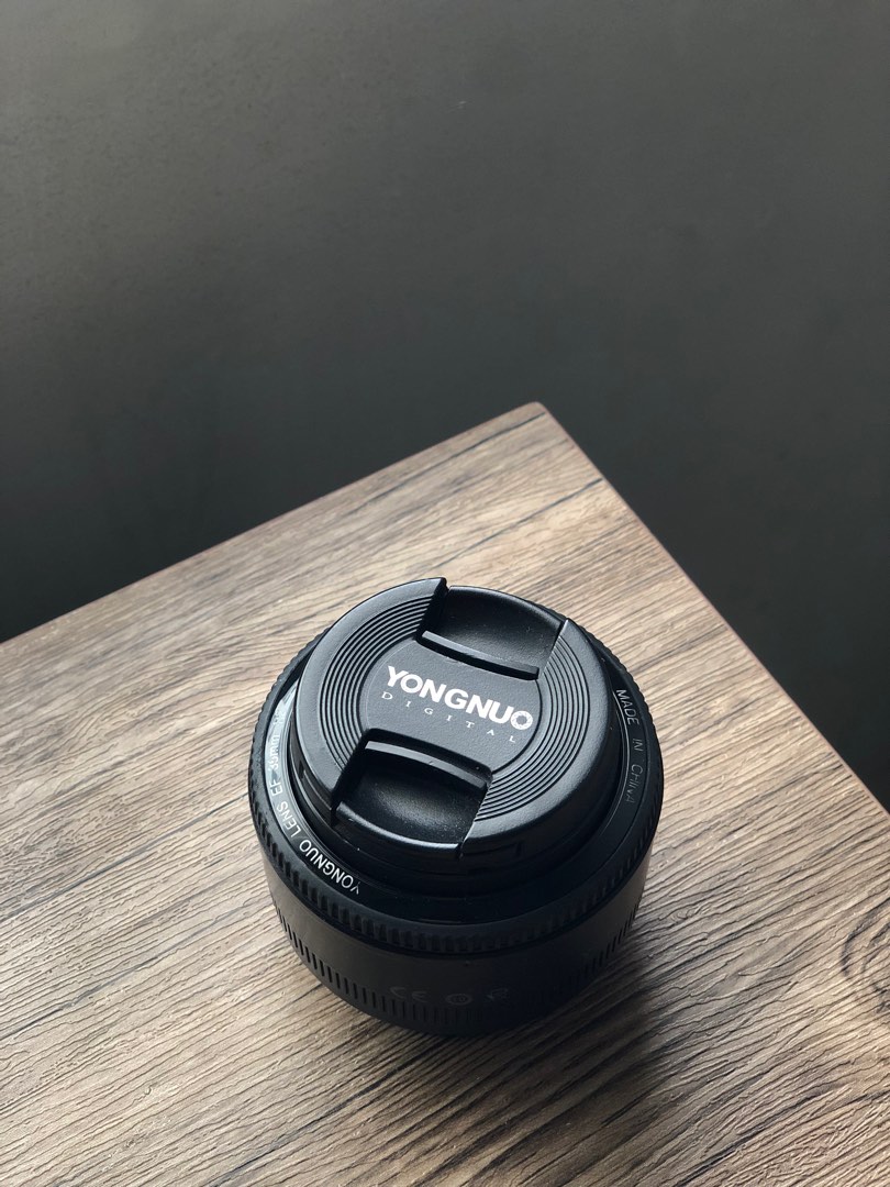 35mm f2.0 Yongnuo Lens, Photography, Lens & Kits on Carousell