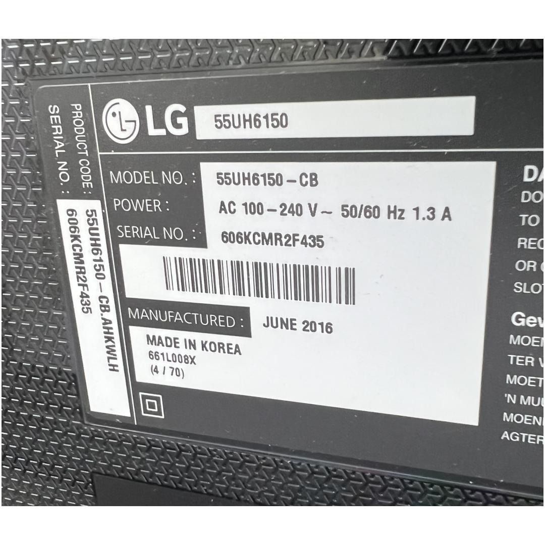 55吋 4K Smart Tv LG*55UH6150 WiFi上網智能電視, 家庭電器, 電視 & 其他娛樂, 電視 - Carousell