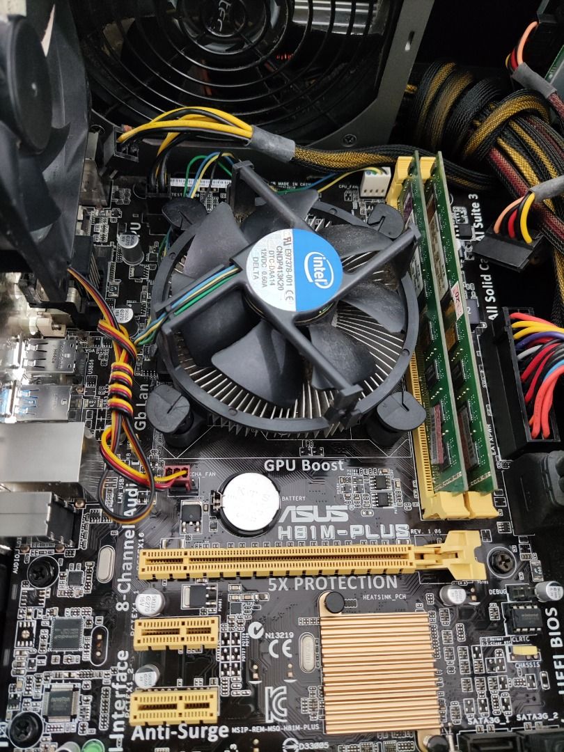 Desktop PC, i7-4790, 4G Ram, 1T Harddisk, 連無線鍵盤+滑鼠+原裝Windows & Office ...