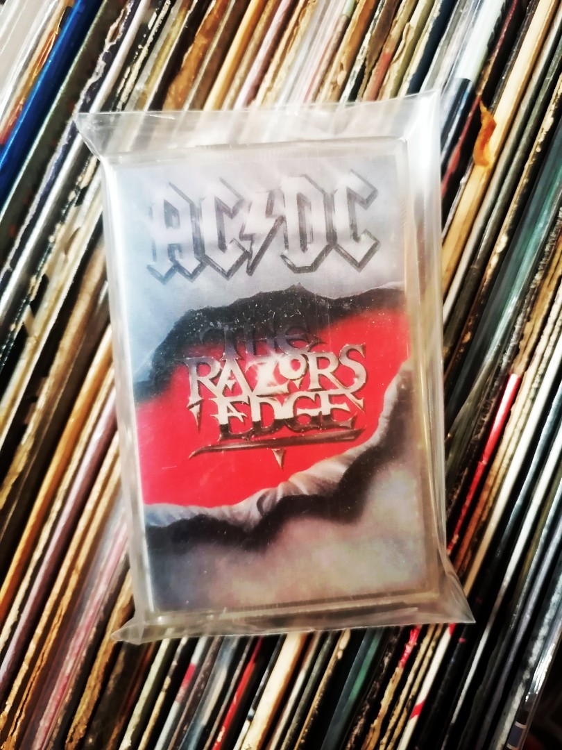 ACDC The Razors Edge Cassette Tape Original Cassette Tapes For Sale ...