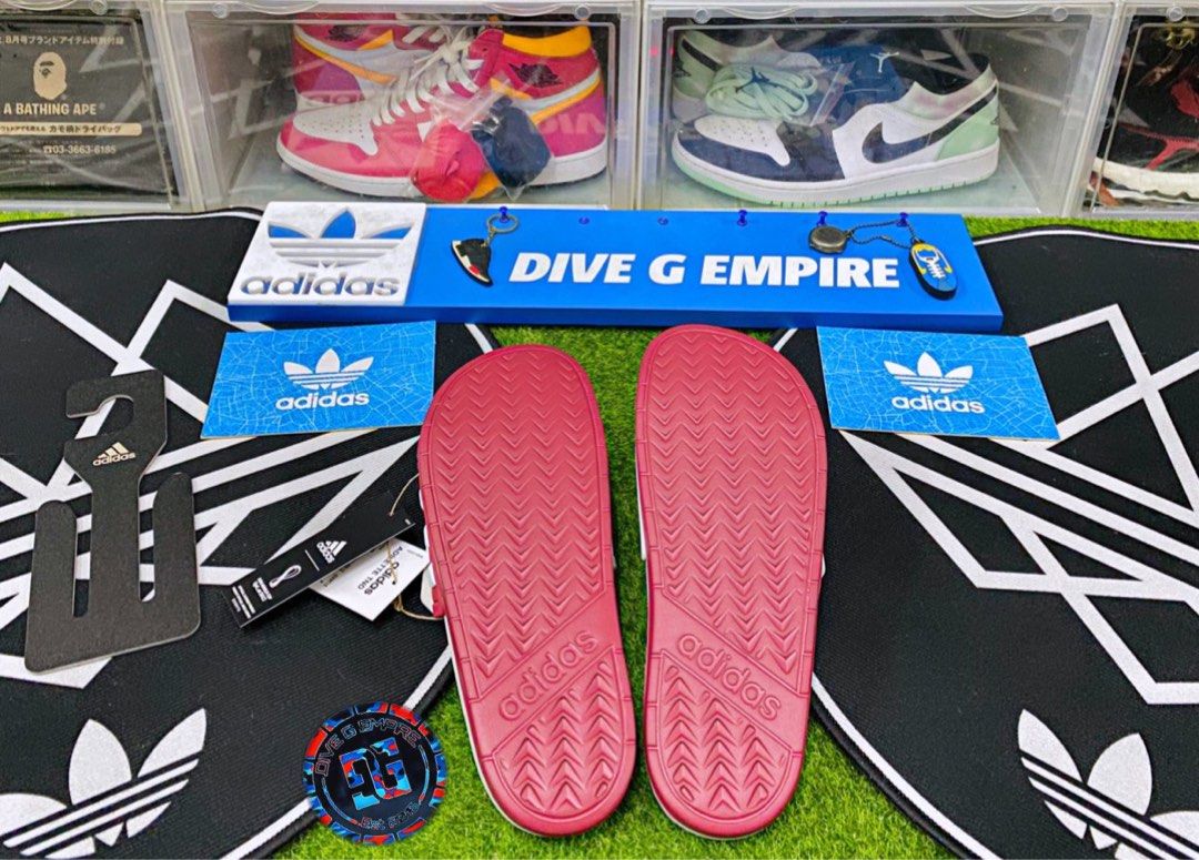 ADIDAS ADILETTE TND FIFA WORLD CUP QATAR SLIDES, Men's Fashion ...