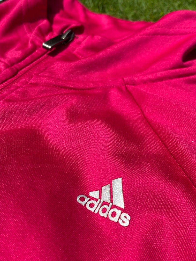 Adidas Hot pink track suot, Men's Fashion, Activewear on Carousell