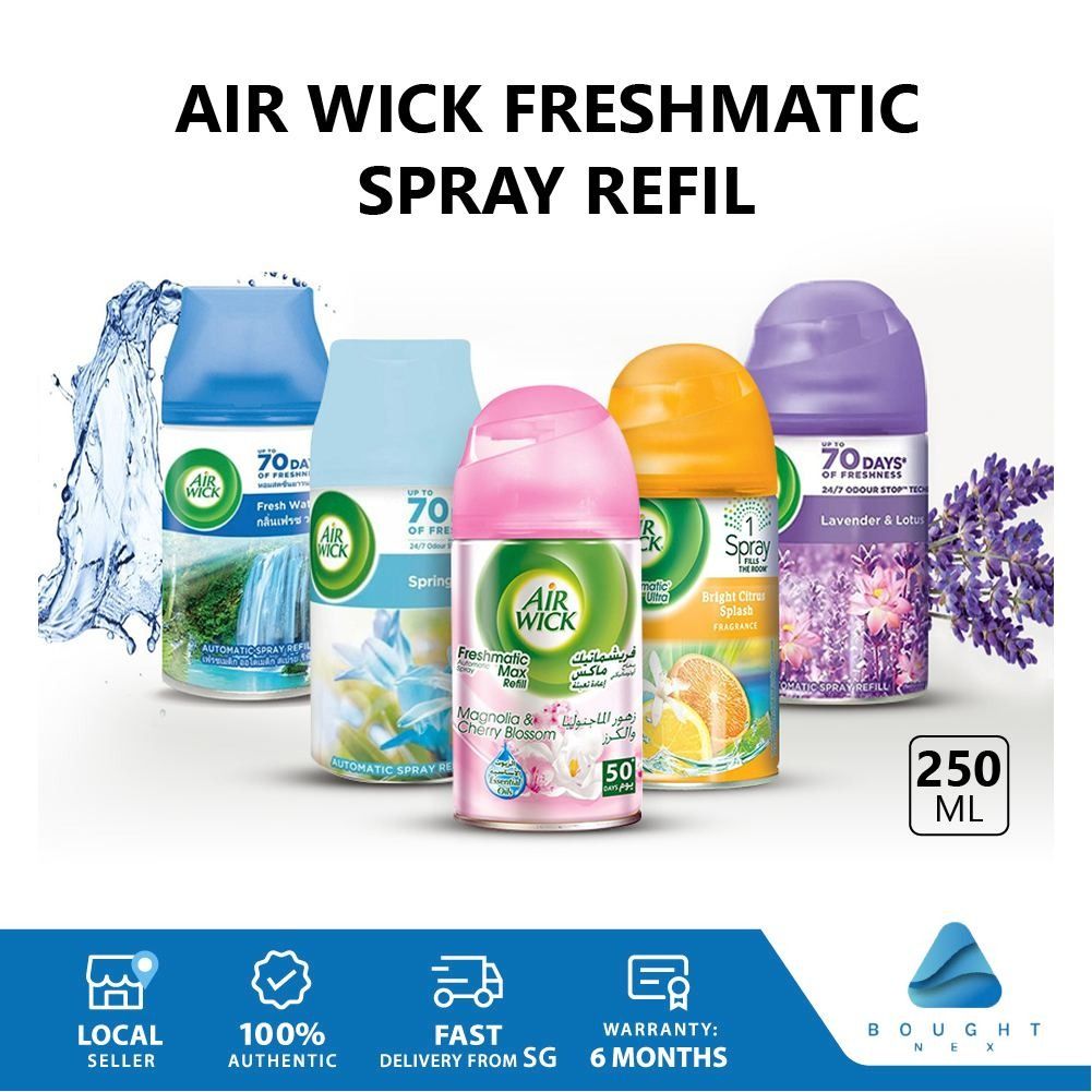 Air Wick Freshmatic Spray Refill 250ml, Furniture & Home Living ...