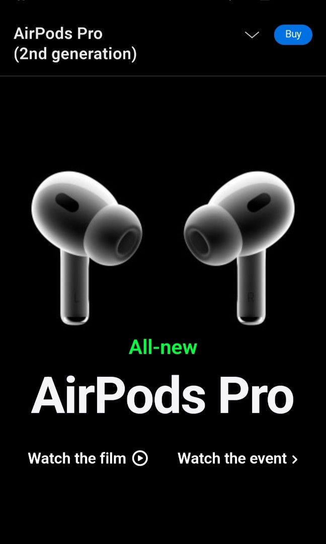 Airpods Pro 2nd Gen, Audio, Earphones on Carousell