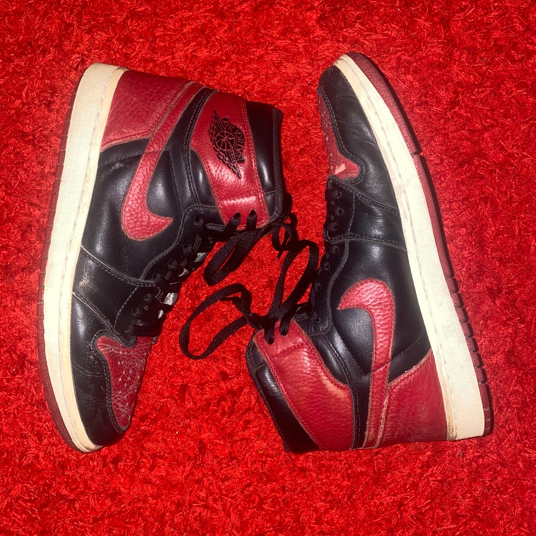 Air Jordan 1 Bred 2016 Men s Fashion Footwear Sneakers On Carousell Air Jordan 1 Bred 2016 Men s Fashion Footwear Sneakers On Carousell