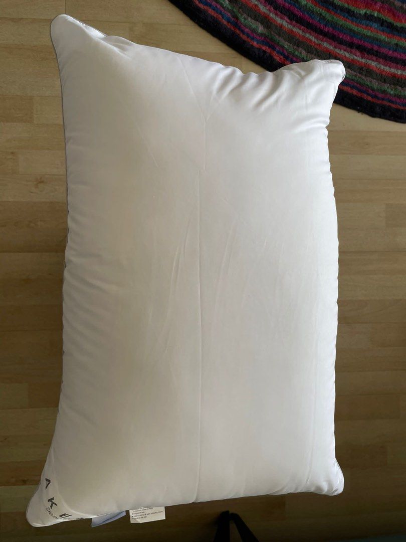 Akemi micro down plus pillow, Furniture & Home Living, Bedding & Towels on Carousell