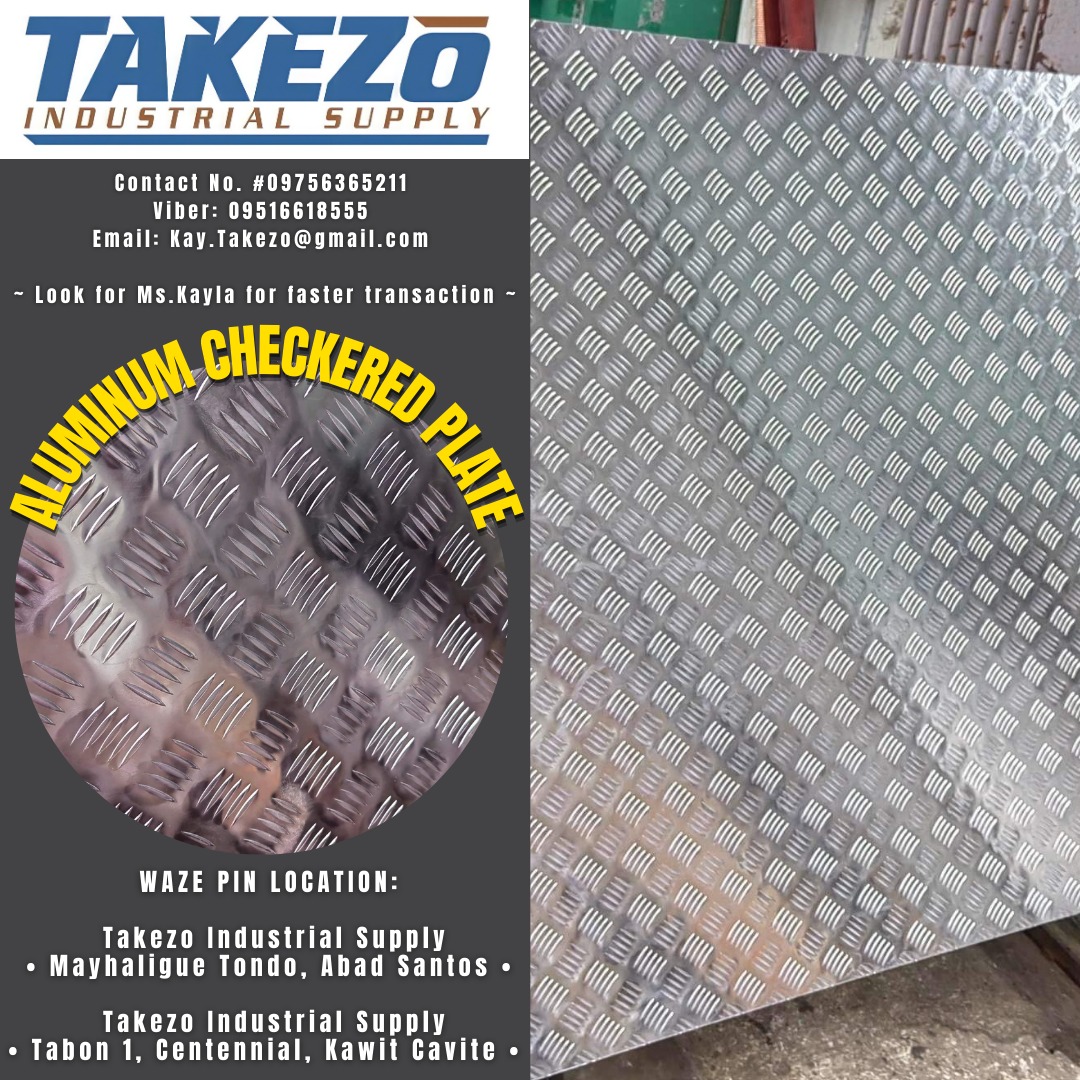 ALUMINUM CHECKERD PLATE, Commercial & Industrial, Construction Tools ...