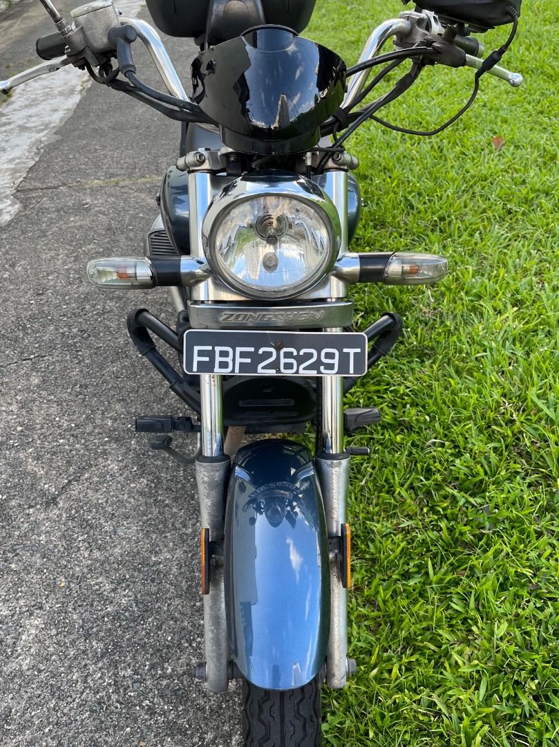 American Style Design 2B Zongshen Chopper Bike for sales !!! COE till ...