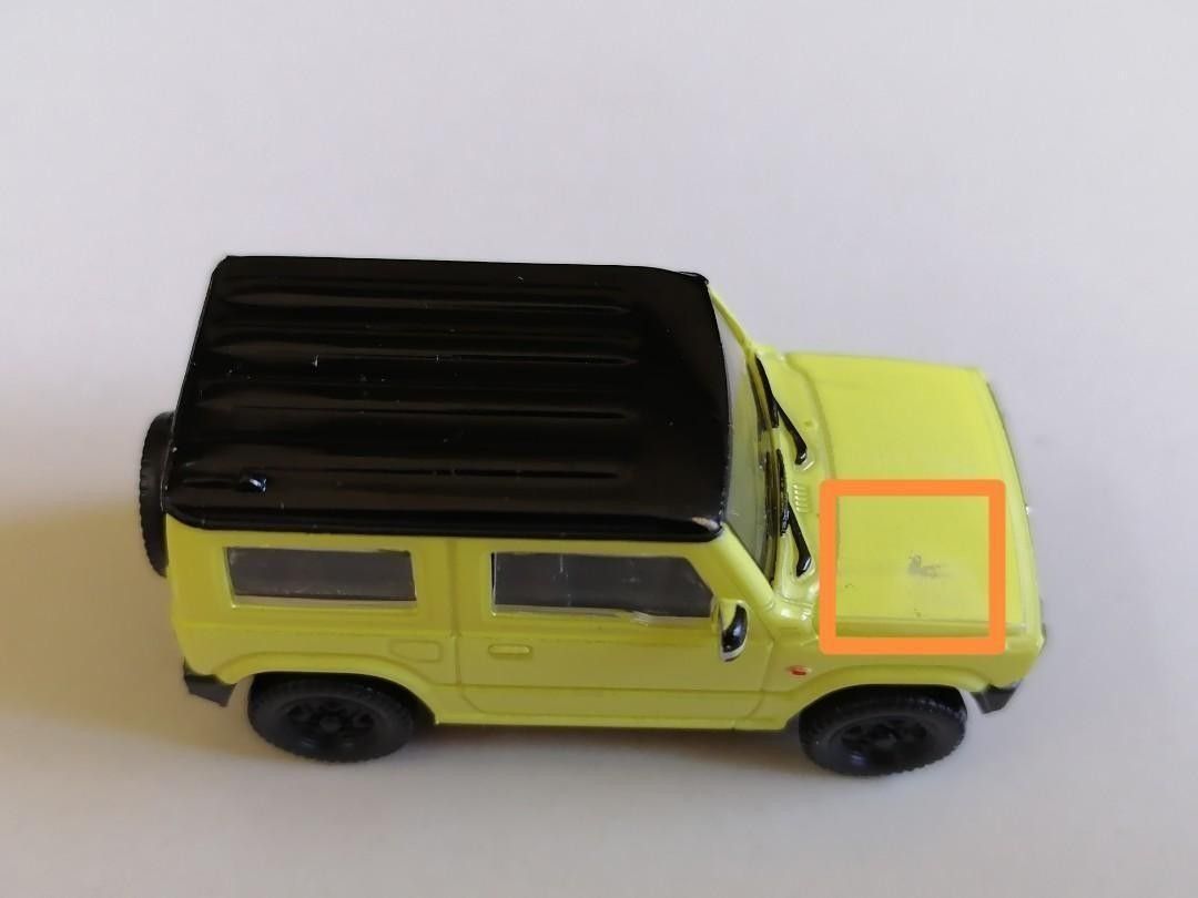 Aoshima 2019 1/64 JB64 Suzuki Jimny Collection: Suzuki Jimny - Kinetics Yellow - Loose, Hobbies ...