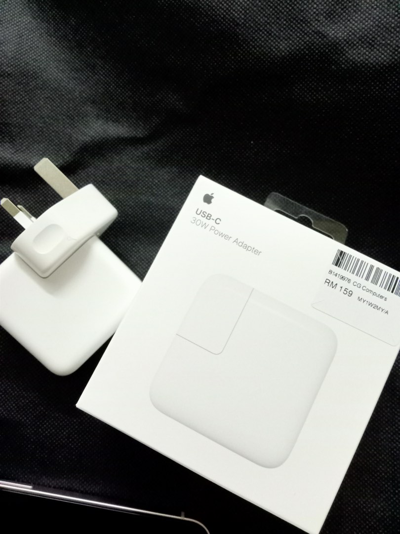 Apple 30w adapter, Mobile Phones & Gadgets, Mobile & Gadget Accessories ...