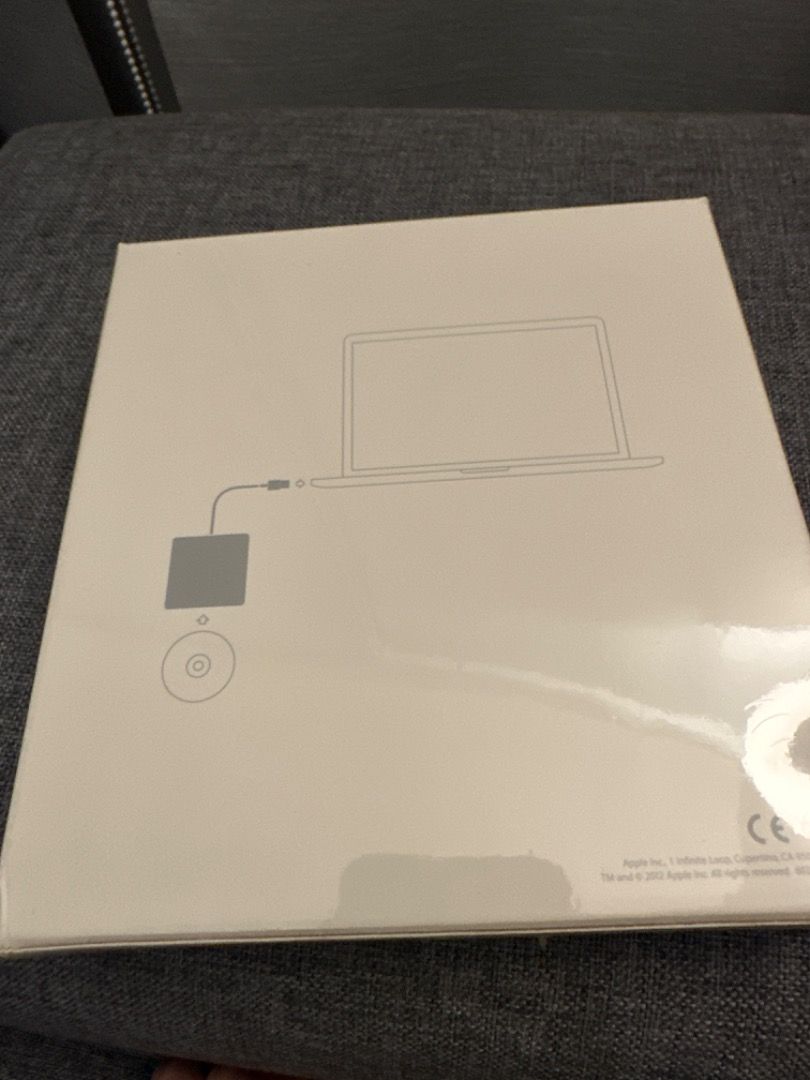 Apple USB Superdrive CD external drive, Computers & Tech, Laptops ...