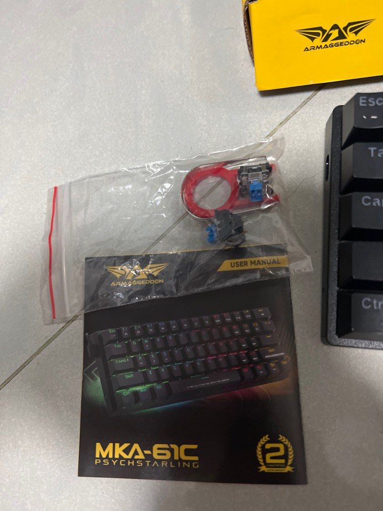 Armageddon Gaming Keyboard MKA-61C, Computers & Tech, Parts ...